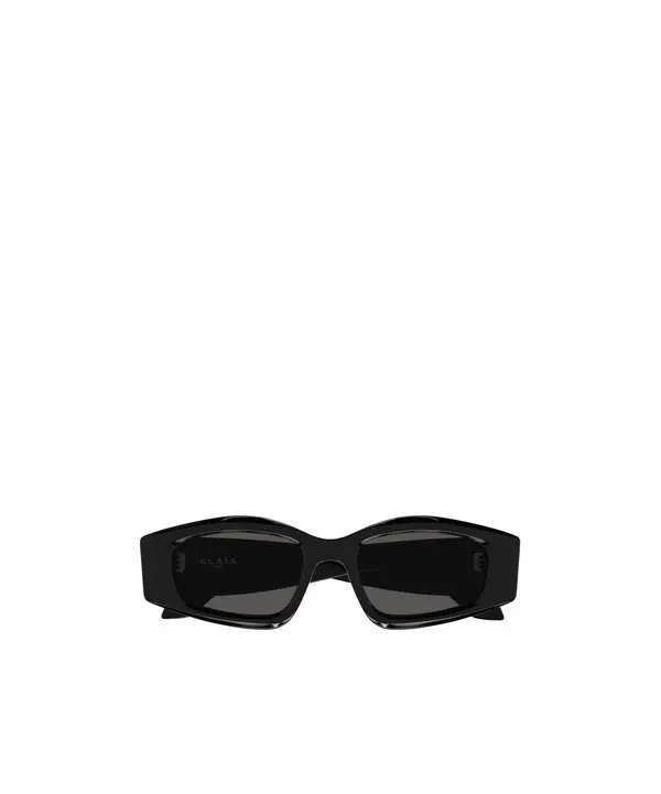 Alaïa Rectangular Frame Sunglasses With Logo Detail