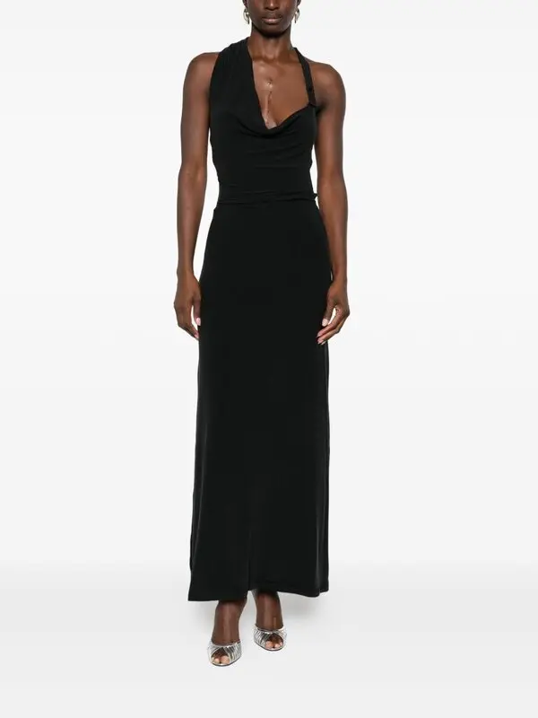 AYA MUSE Halterneck Maxi Dress