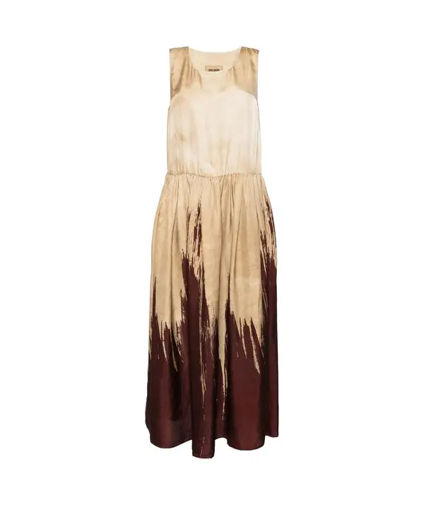 UMA WANG Ardal Graphic Print Maxi Dress - No