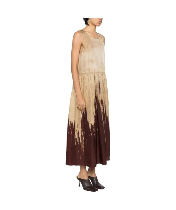 UMA WANG Ardal Graphic Print Maxi Dress - No