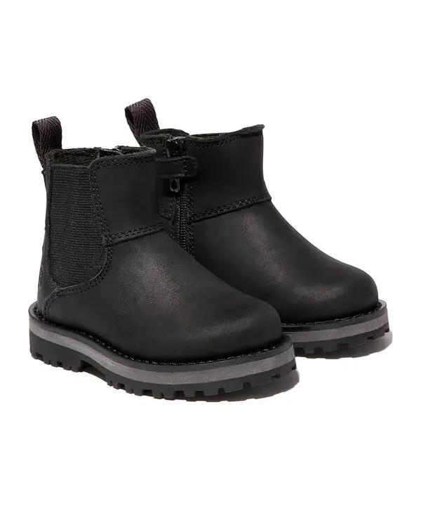 Timberland Round Toe Chelsea Boots - Black