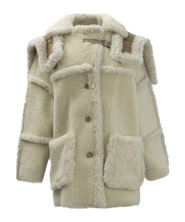 Dior Vintage Long Sleeve Coat - Nude