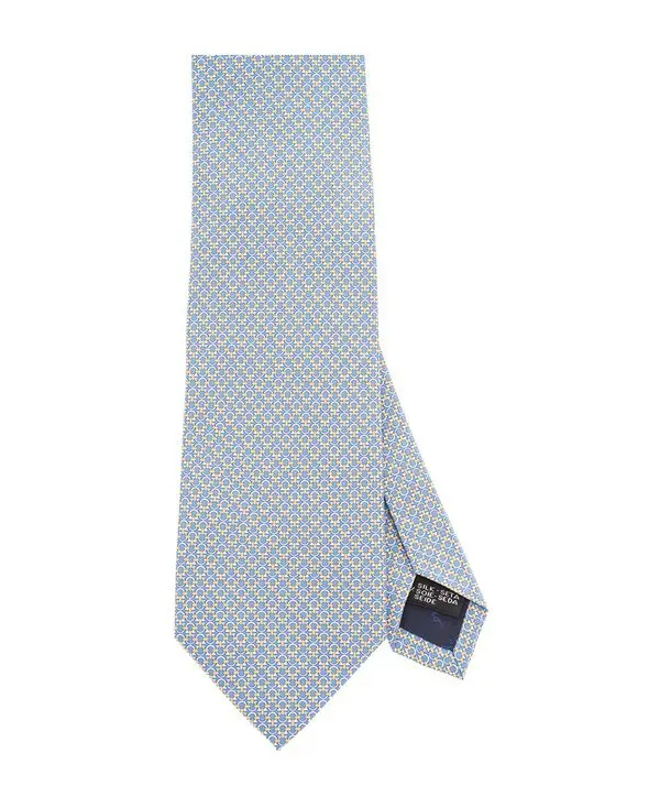 FERRAGAMO Printed Silk Neck Tie