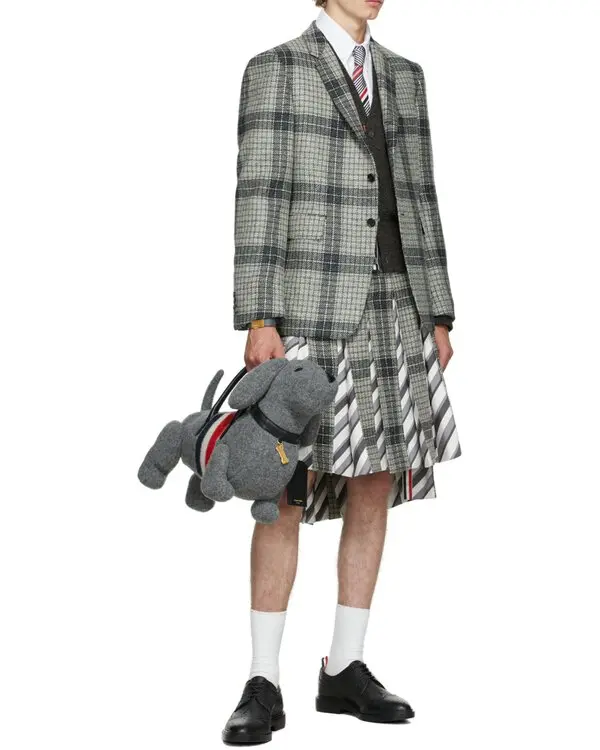 Thom Browne 4-bar Stripe Shirt - White