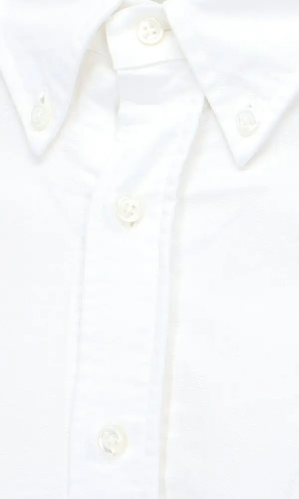 Thom Browne 4-bar Stripe Shirt - White