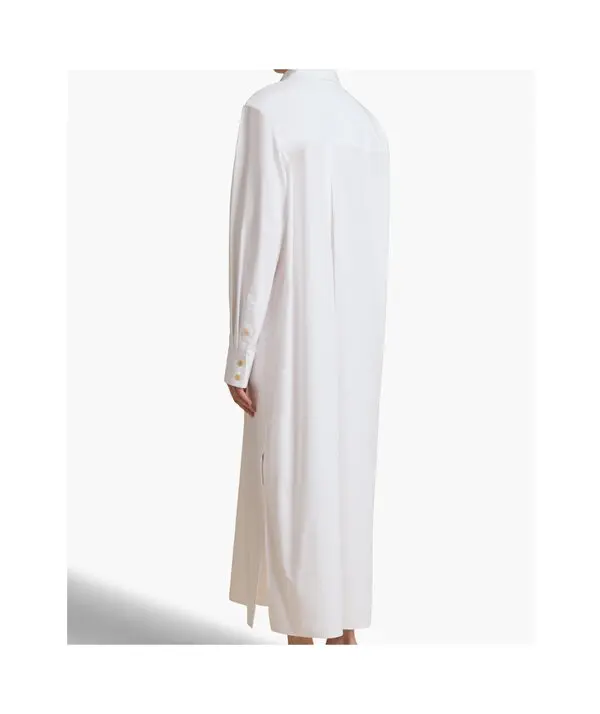 Khaite Wyatt Maxi Shirt Dress