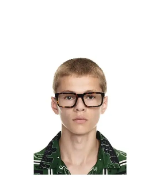Off-White Optical Style 70 Square Frame Eyeglasses