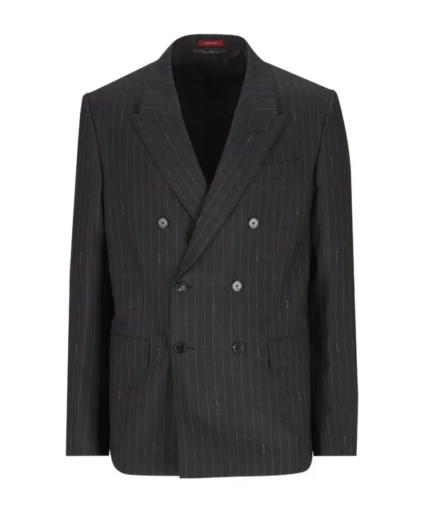 Gucci Pinstriped Tailored Blazer