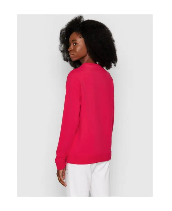 EA7 Logo Detail Sweatshirt - Red