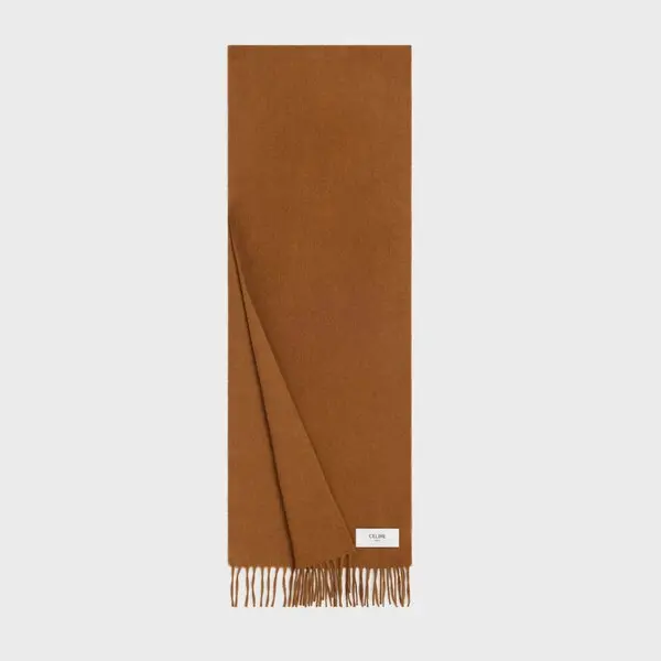 Celine Scarf In Cashmere - Camel