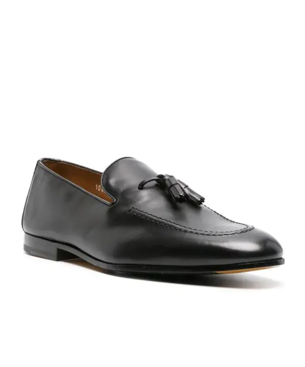 DOUCAL'S Tassel Detailed Loafers - Black