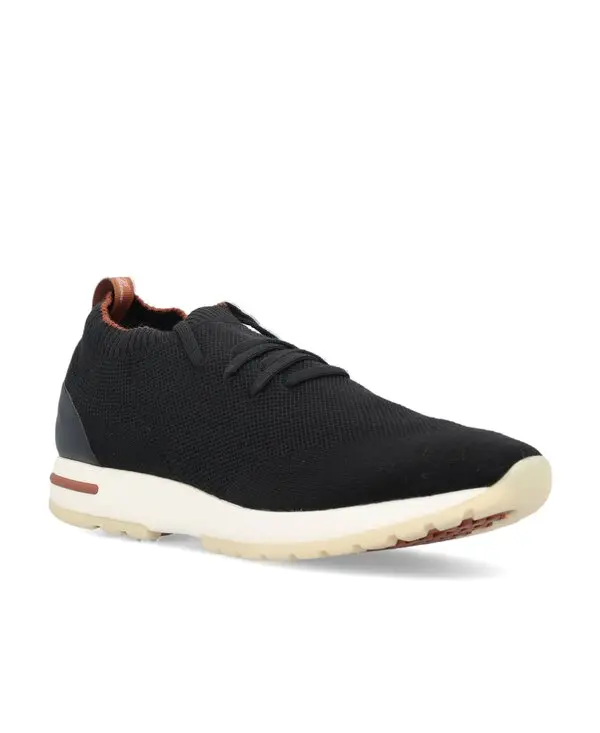 Loro Piana Flexy Walk Sneakers - Black