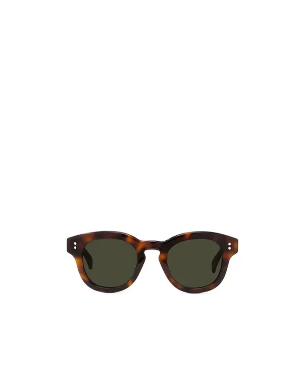 Kenzo Geometric Frame Sunglasses - Green