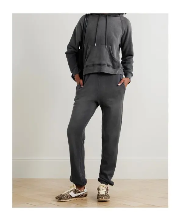 RE/DONE Hanes Cotton-blend Jersey Track Pants