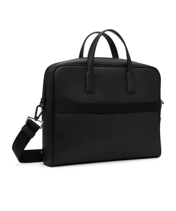 Hugo Boss Logo Plaque Top-handle Briefcase
