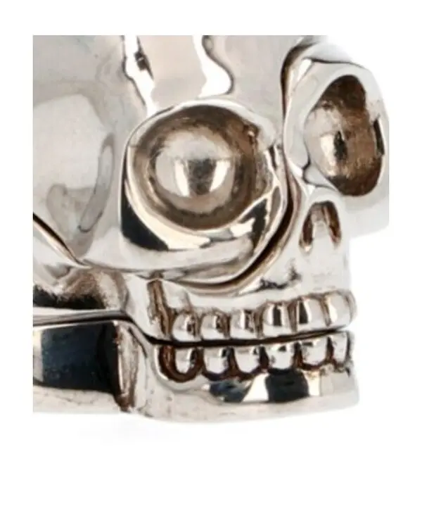 Alexander McQueen Divided Skull Ring