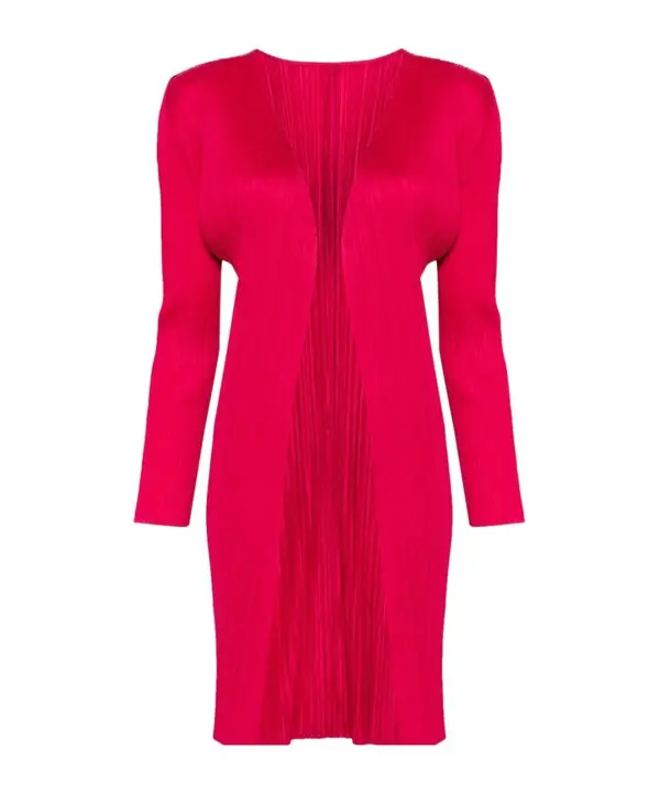 PLEATS PLEASE BY ISSEY MIYAKE Long-sleeved Cardigan
