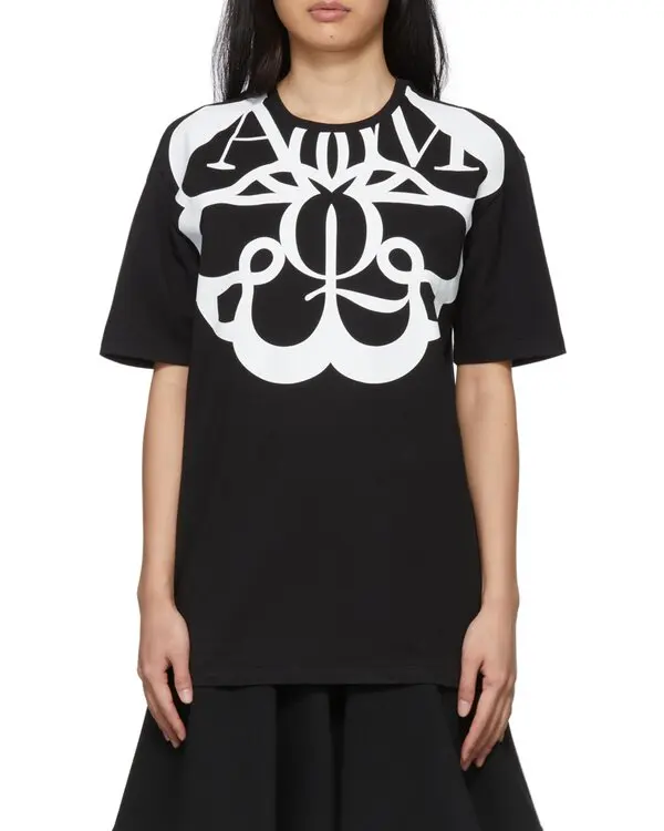 Alexander McQueen Logo Printed T-shirt