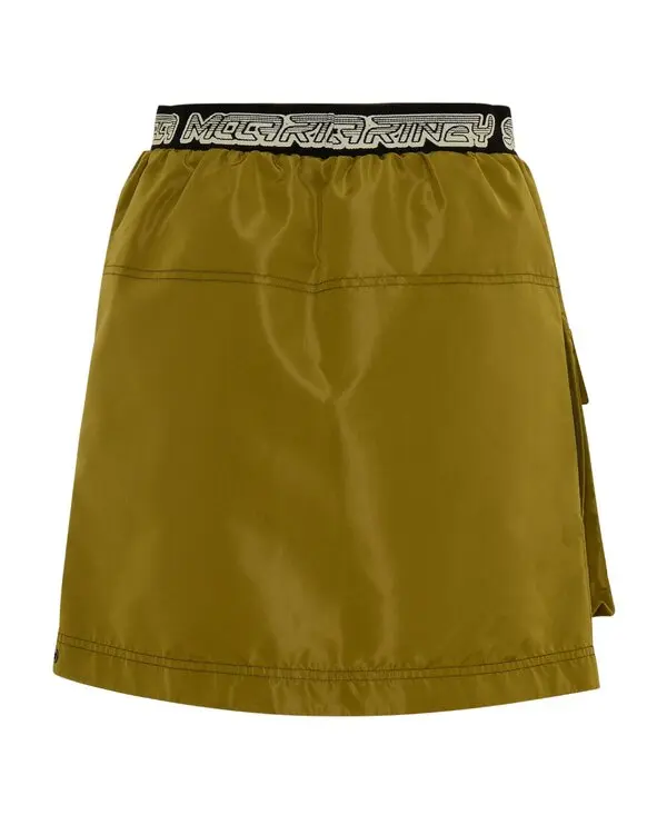 Stella McCartney Logo Waistband Cargo Pocket Skirt