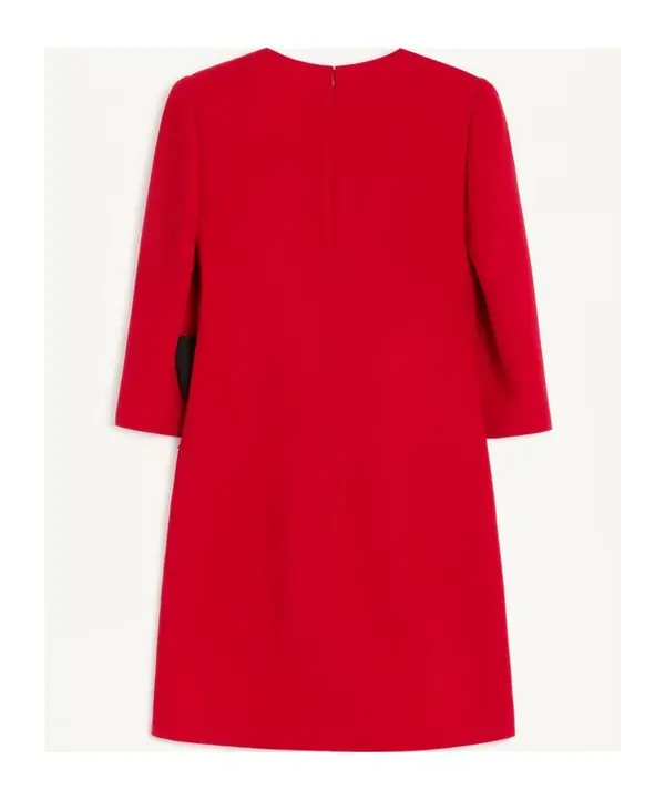 Valentino Garavani V-neck Bow Detail Dress