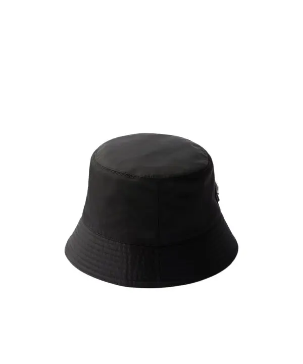Prada Logo Plaque Bucket Hat