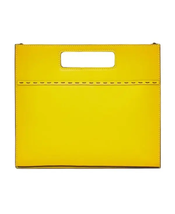 Fendi Mini Shopper Bag With Logo Debossing