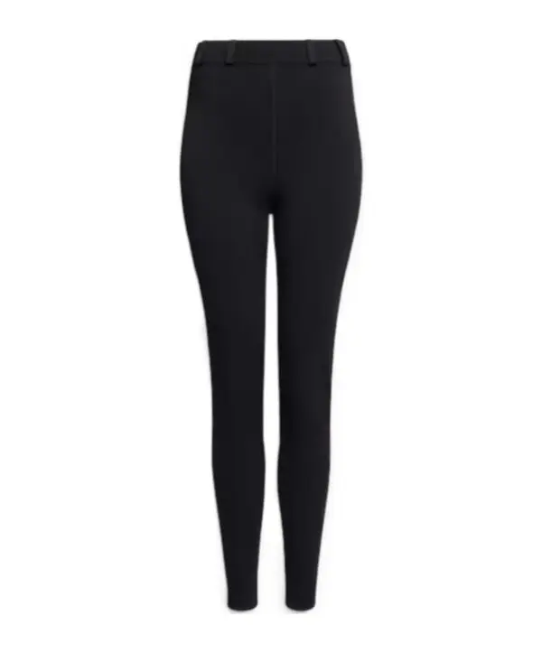 Alaïa Knit Leggings - Black