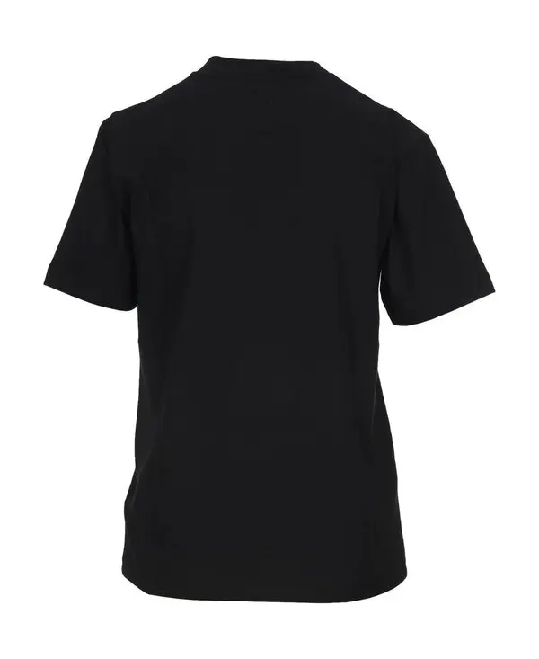 Off-White Floral Logo Print T-shirt