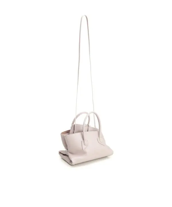 Attico The La Passeggiata Mini Top Handle Bag - Grey