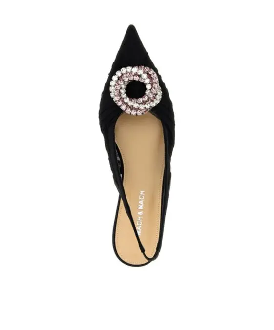MACHMACH Macha Mach Galaxy Slingback Flats