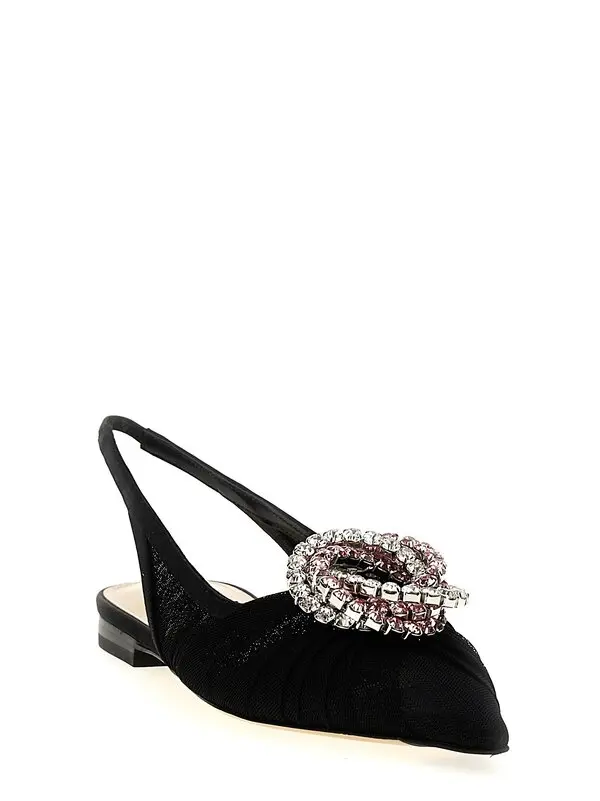 MACHMACH Macha Mach Galaxy Slingback Flats