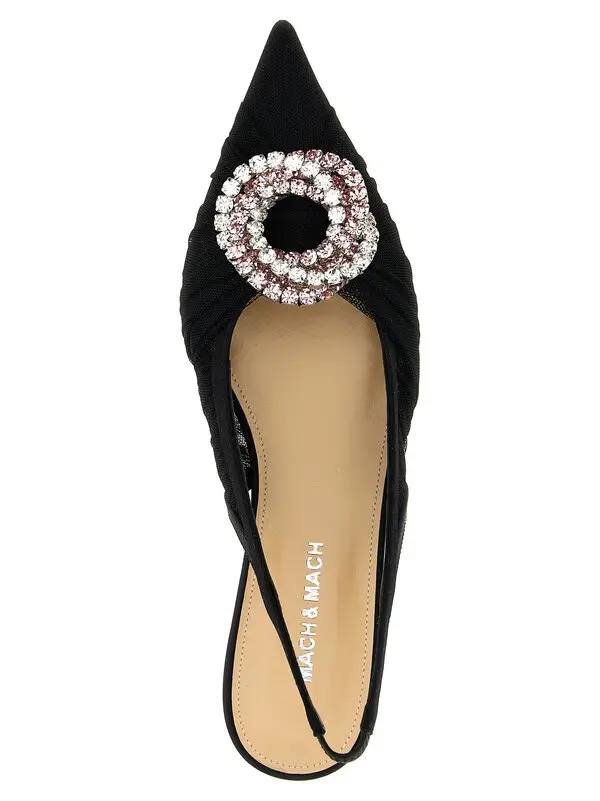 MACHMACH Macha Mach Galaxy Slingback Flats