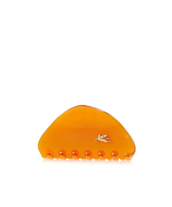 Etro Logo Claw Clip - Yellow