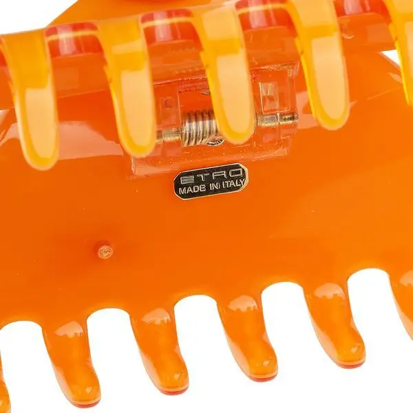 Etro Logo Claw Clip - Yellow