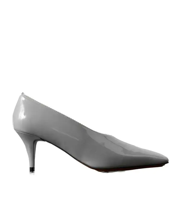 Stella McCartney Square-toe High Heels - Light Gray