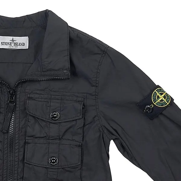 Stone Island Logo-patch Zip-up Jacket
