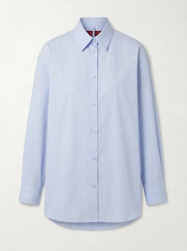 Gucci Striped Shirt - Light Blue