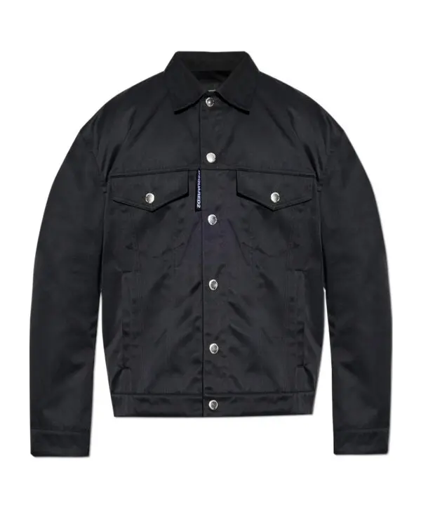 Dsquared2 Logo Label Oversized Jacket