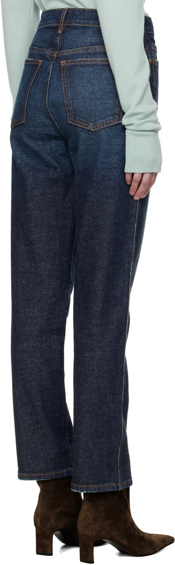 Khaite Abigail Straight-leg Jeans