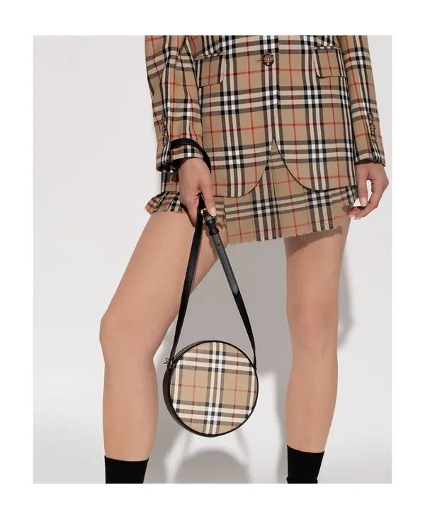 Burberry Louise Vintage Check Crossbody Bag