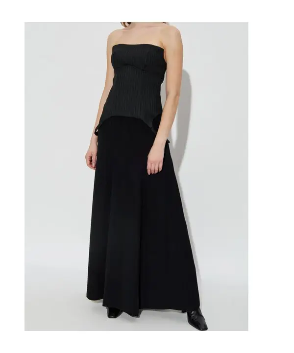 MISBHV Pinstriped Maxi Dress