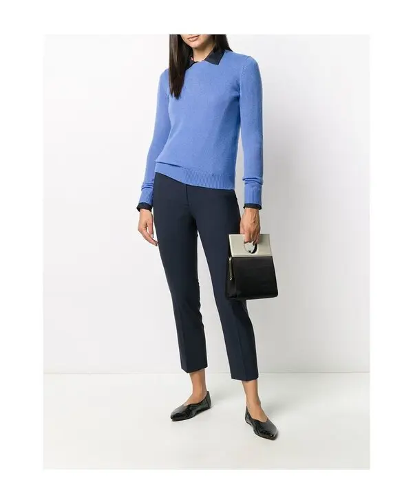 Theory Treeca Cropped Pants - Black