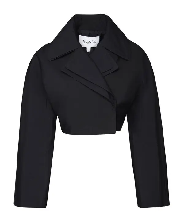 Alaïa Cropped Double-breasted Jacket