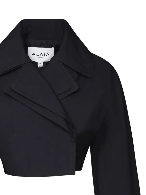 Alaïa Cropped Double-breasted Jacket