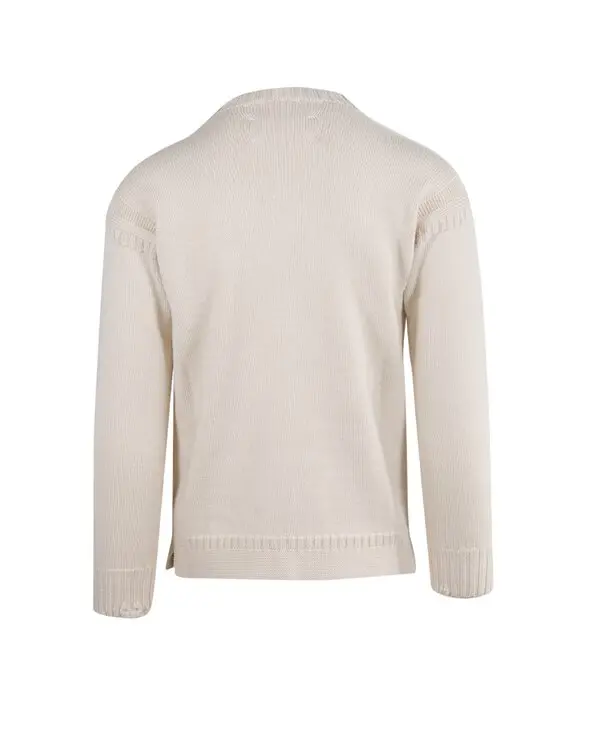 MAISON MARGIELA Embroidered Ribbed Knit Jumper
