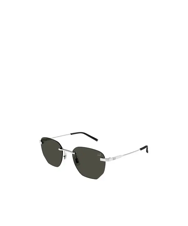 Dunhill Geometric Frame Sunglasses - Black