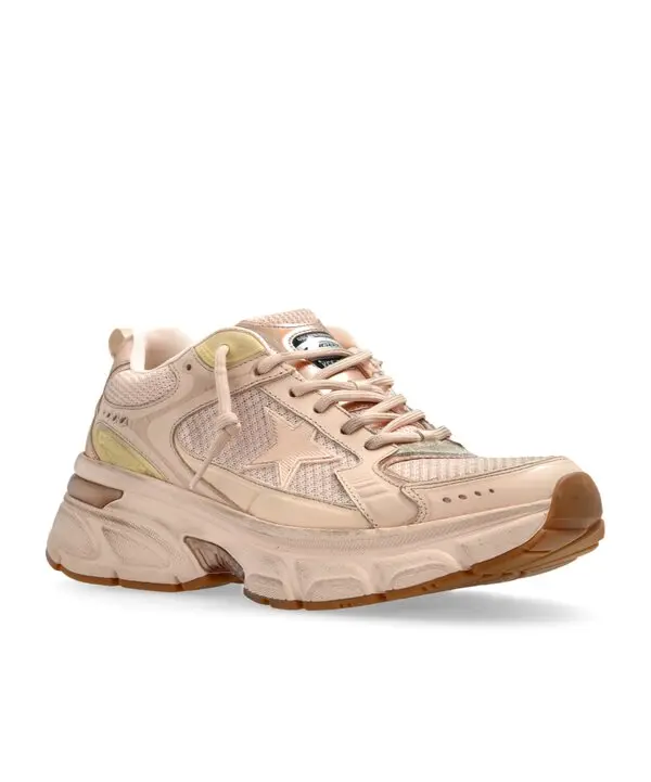 GOLDEN GOOSE Lightstar Lace-up Sneakers - Nude