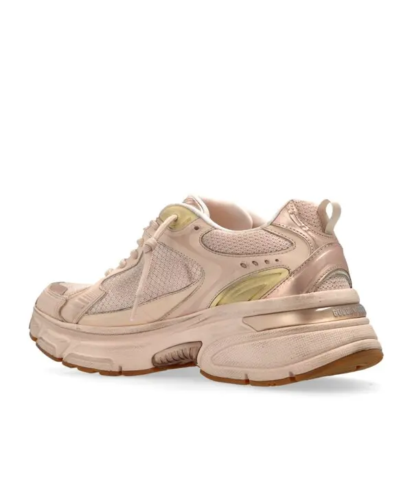 GOLDEN GOOSE Lightstar Lace-up Sneakers - Nude