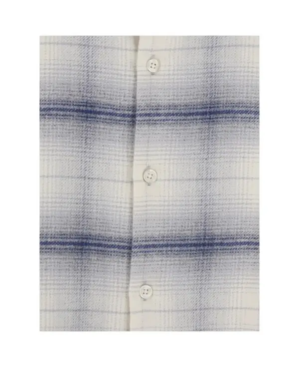 WON HUNDRED Check Shirt - Grey
