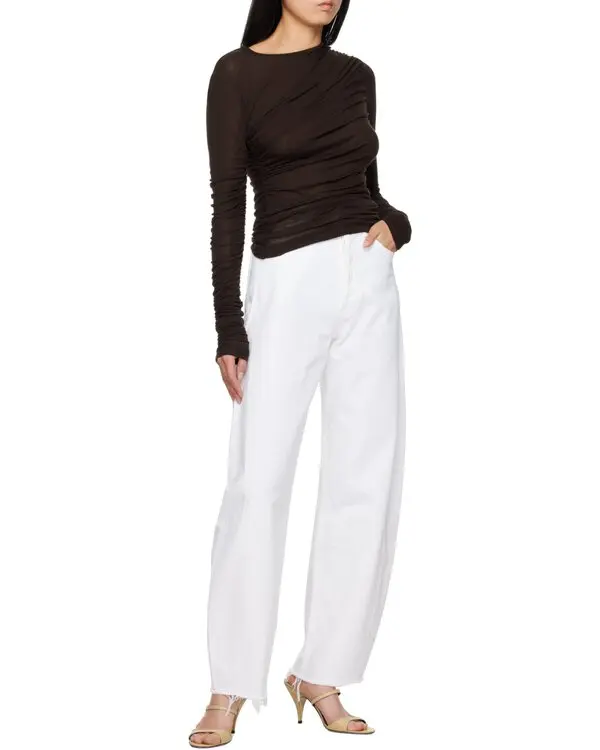 AGOLDE High-waist Wide-leg Jeans